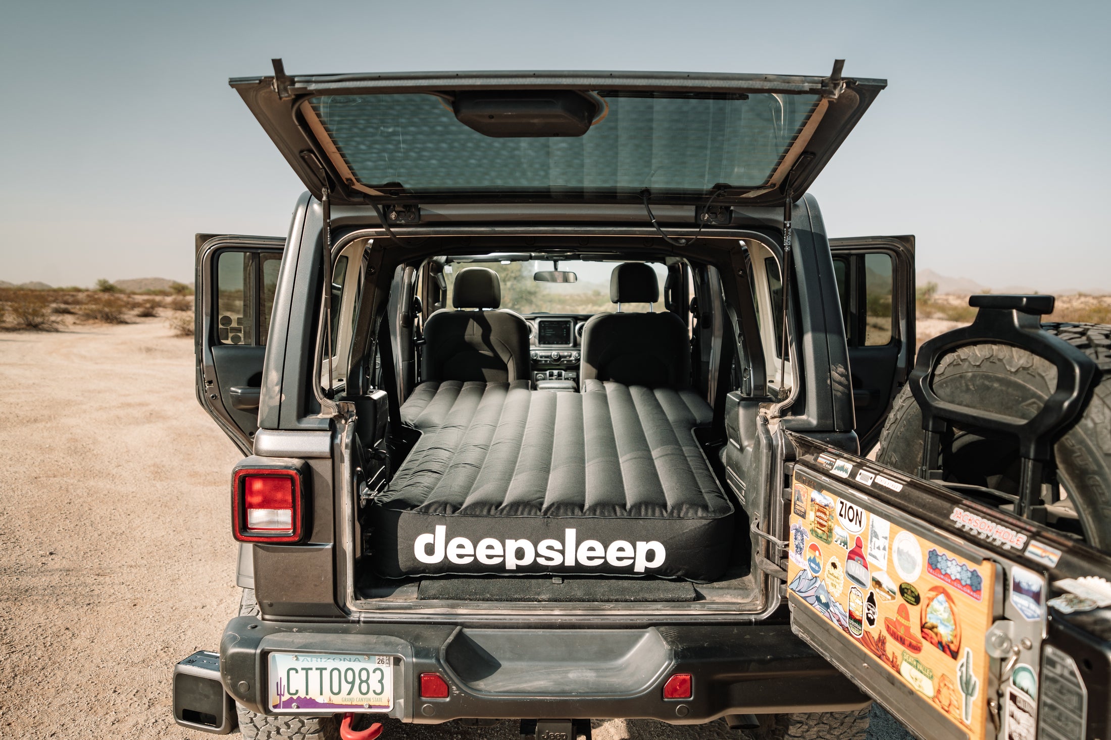 Jeep Wrangler Deepsleep air mattress – Deepsleep Overland