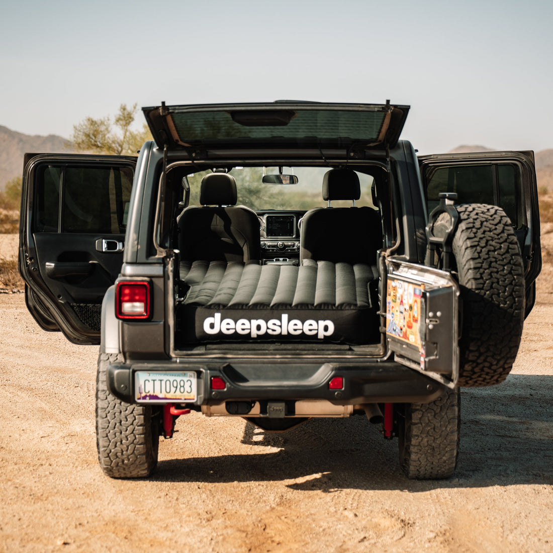 Jeep Wrangler Deepsleep air mattress – Deepsleep Overland
